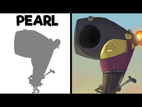 Making New Drawings out of Cartoon Silhouettes #4