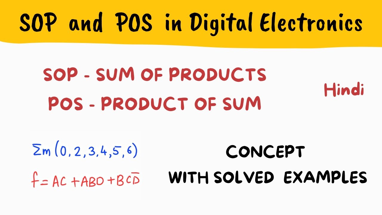 Understanding SOP and POS Forms in Digital Electronics: Concepts and ...