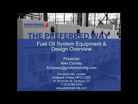 Design Overview of Fuel Oil System Equipment