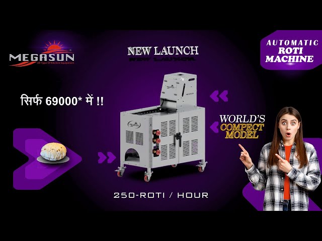 Automatic Chapati Making Machine - 700 Chapati Making Machine ...