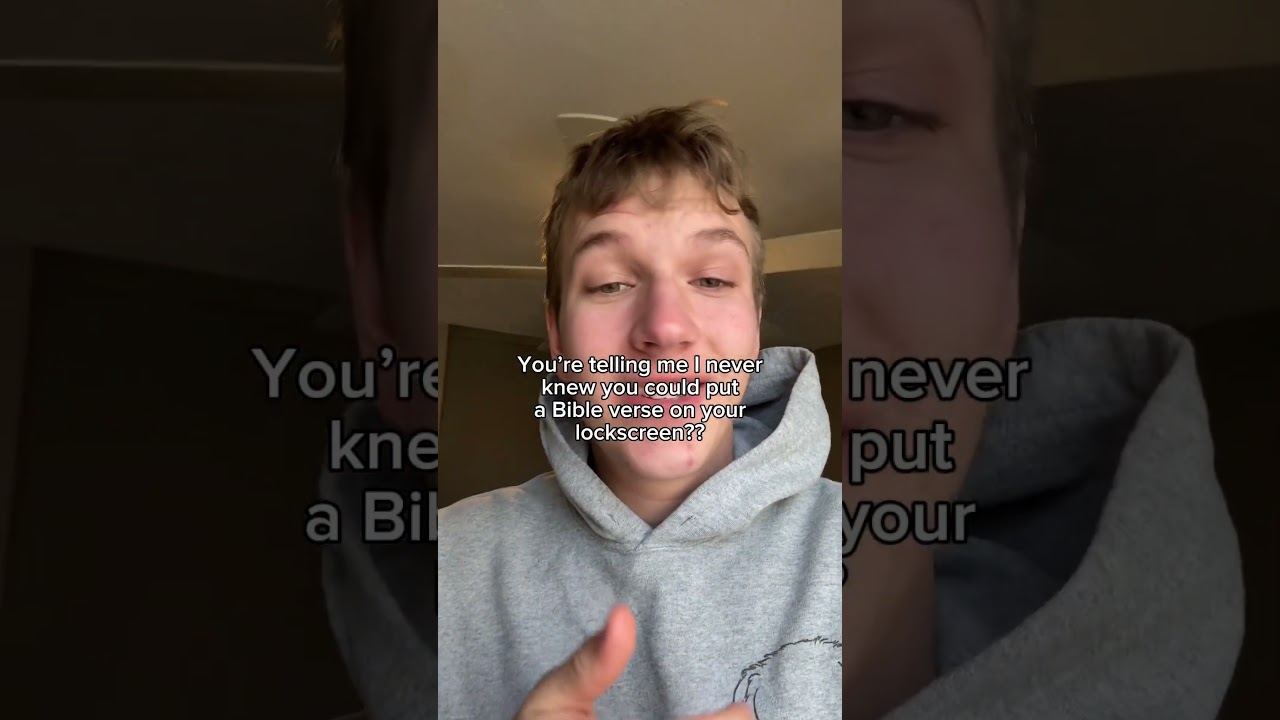 Just download biblechat and itll be added as a widget for lockscreen! #christian