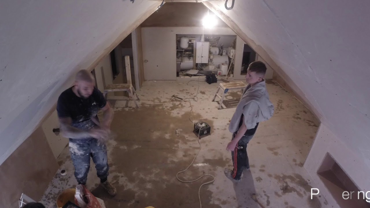 Gable End Loft Conversion Timelapse