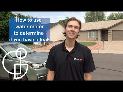 Water Efficiency Checkup Step 1: Reading your meter