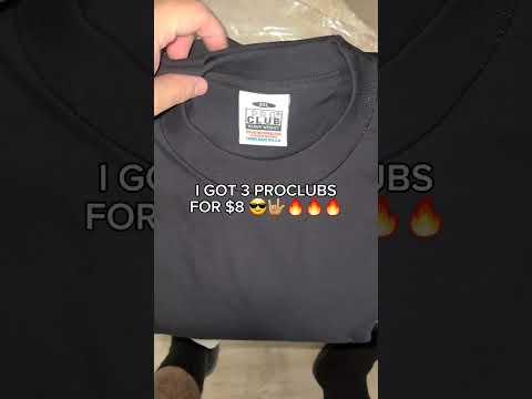 Pro club t-shirts at unbeatable prices! #fok