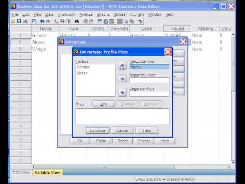 Factorial Design (Part B): Data Analysis with SPSS