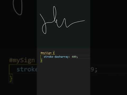 How to make Easy Hand-Drawn SVG Animation #Shorts