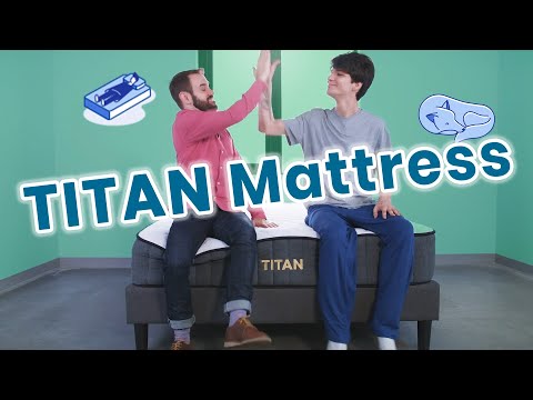 Titan Mattress Review | Support for Heavy People? (Brooklyn Bedding Titan Mattress 2019)