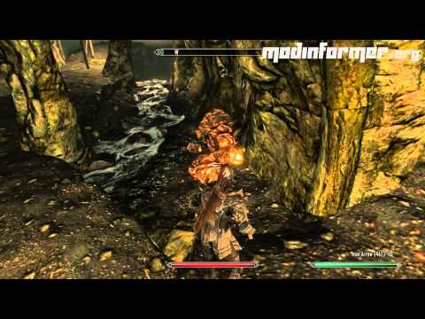ModInfo - Glowing Ore Veins 300 - Skyrim