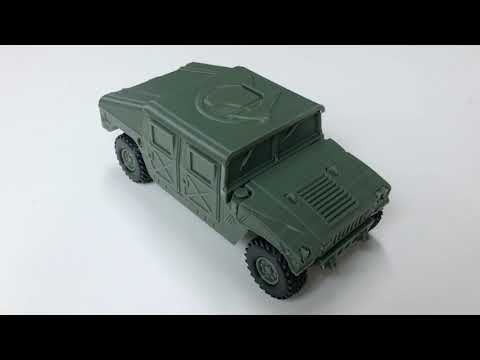 🪖 Foldable Humvee/Hummer・ STL File for 3D printing・Cults