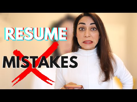 Top MISTAKES You're Making with your MARKETING RESUME and How to Avoid Them