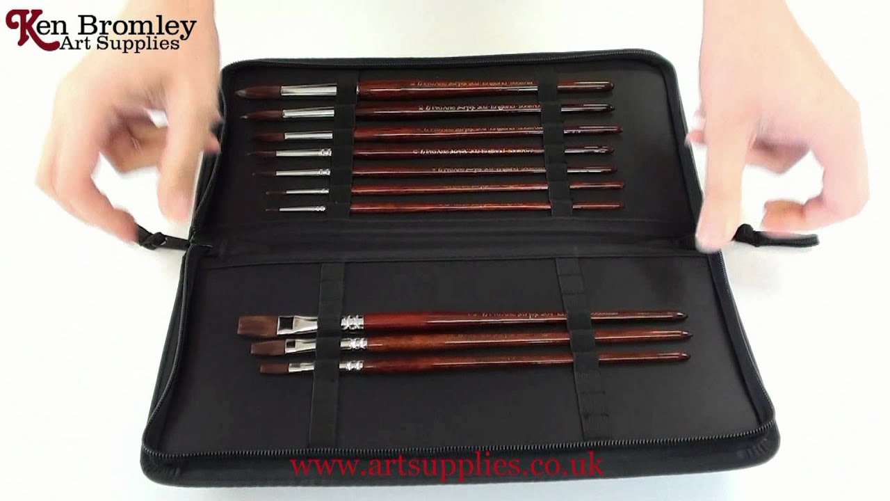 Pro Arte Brush Case Set Acrylix
