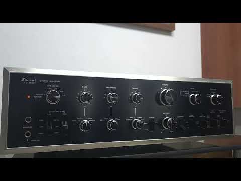 Sansui AU-9500 Stereo Amplifier Recapped Operational | Reverb