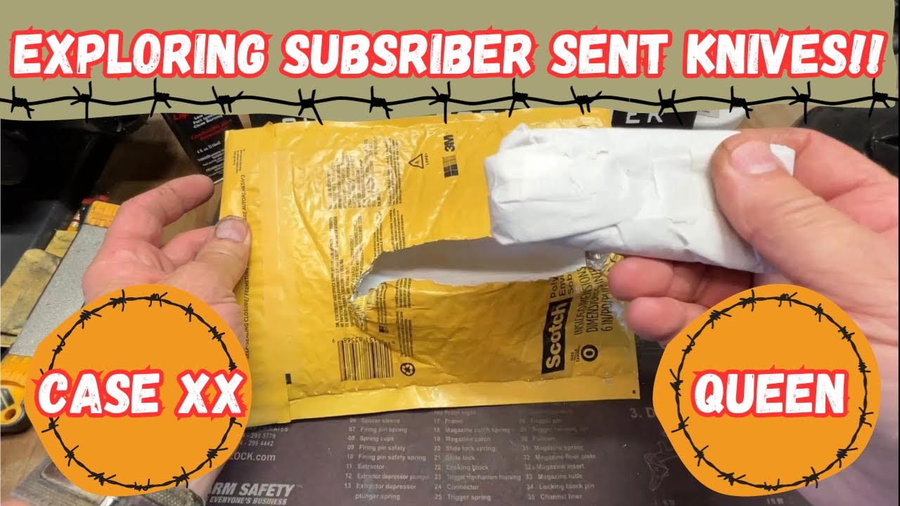 Unboxing & Knife Repairs: Exploring Subscriber Sent Knives!