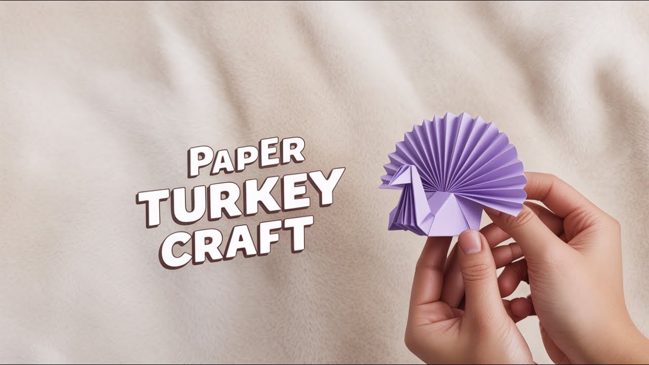 Thanksgiving Origami Art: Make a Simple Paper Turkey