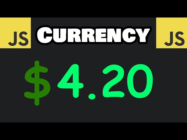 How to Format Currency Easily in JavaScript | Galaxy.ai