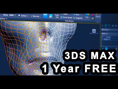 (FREE $1,500 US) 1 Year of 3DS Max (Pro 3D Software for Movies and Video Games)