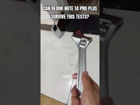 Can Redmi Note 14 Pro Plus Survive These Intense Tests? Drop Test | Water Test #redmi #shorts #reels