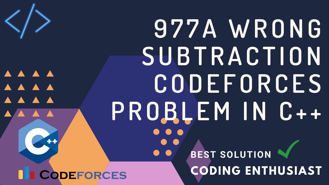 977A wrong subtraction codeforces problem in c++