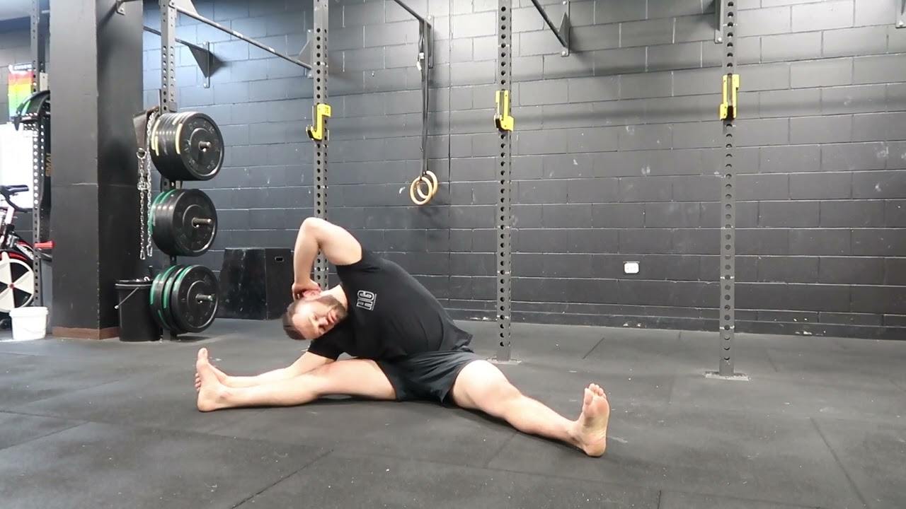 Straddle Side Bends