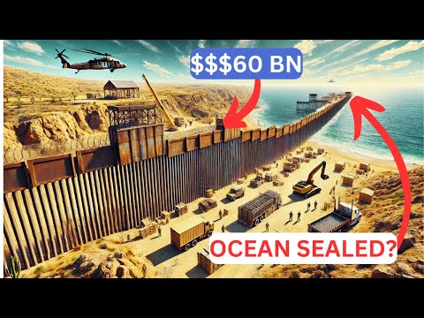Amazing Progress of U.S. Mexico Border Wall Construction