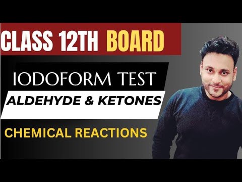 Iodoform test class 12 | Iodoform reaction | Aldehydes ketones and Carboxylic acid @letmeteachchem