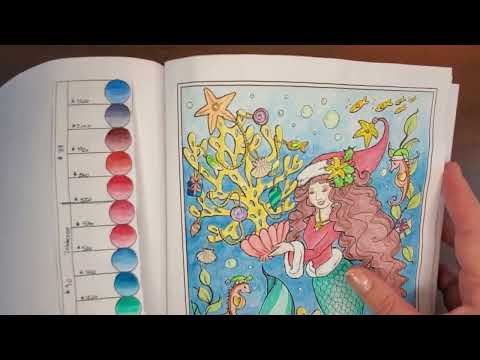 Completed Coloring pages | December 2024 | Adult Coloring