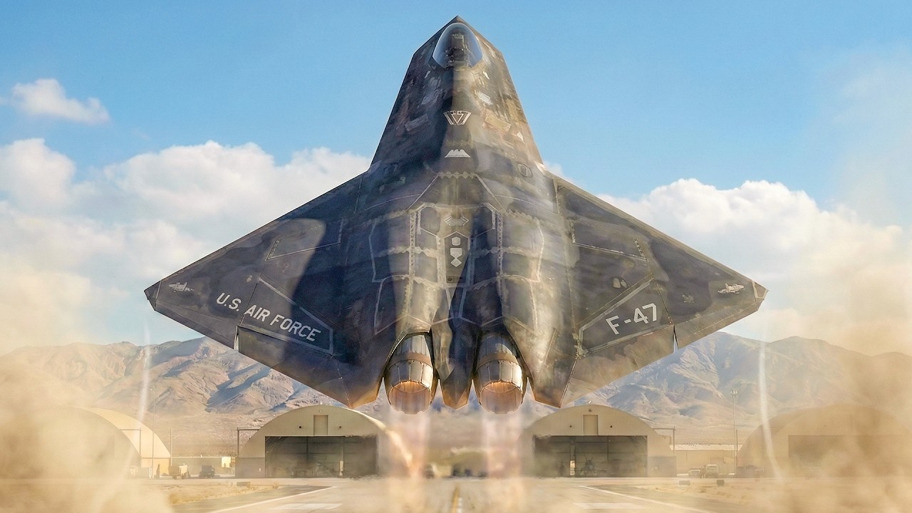 The U.S. F 47 is a MONSTROUS Sixth Gen Fighter That Defies Physics!