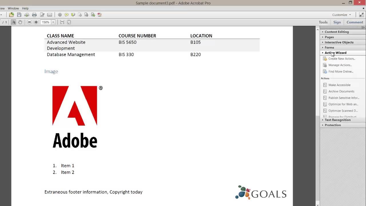 Creating Accessible PDF Documents in Acrobat XI