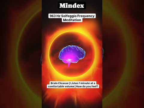 963 Hz Solfeggio Frequency use for mind cleanes #963hz #solfeggiofrequency #meditation