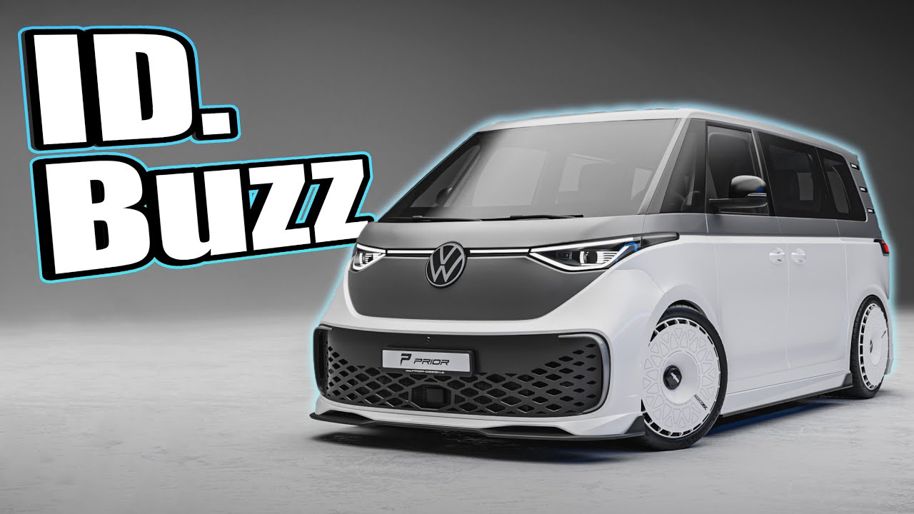 Modded VW ID. Buzz Looks Like a Vacation Car for Storm Troopers ...