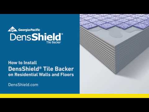 DensShield® Tile Backer - Georgia-Pacific Building Products