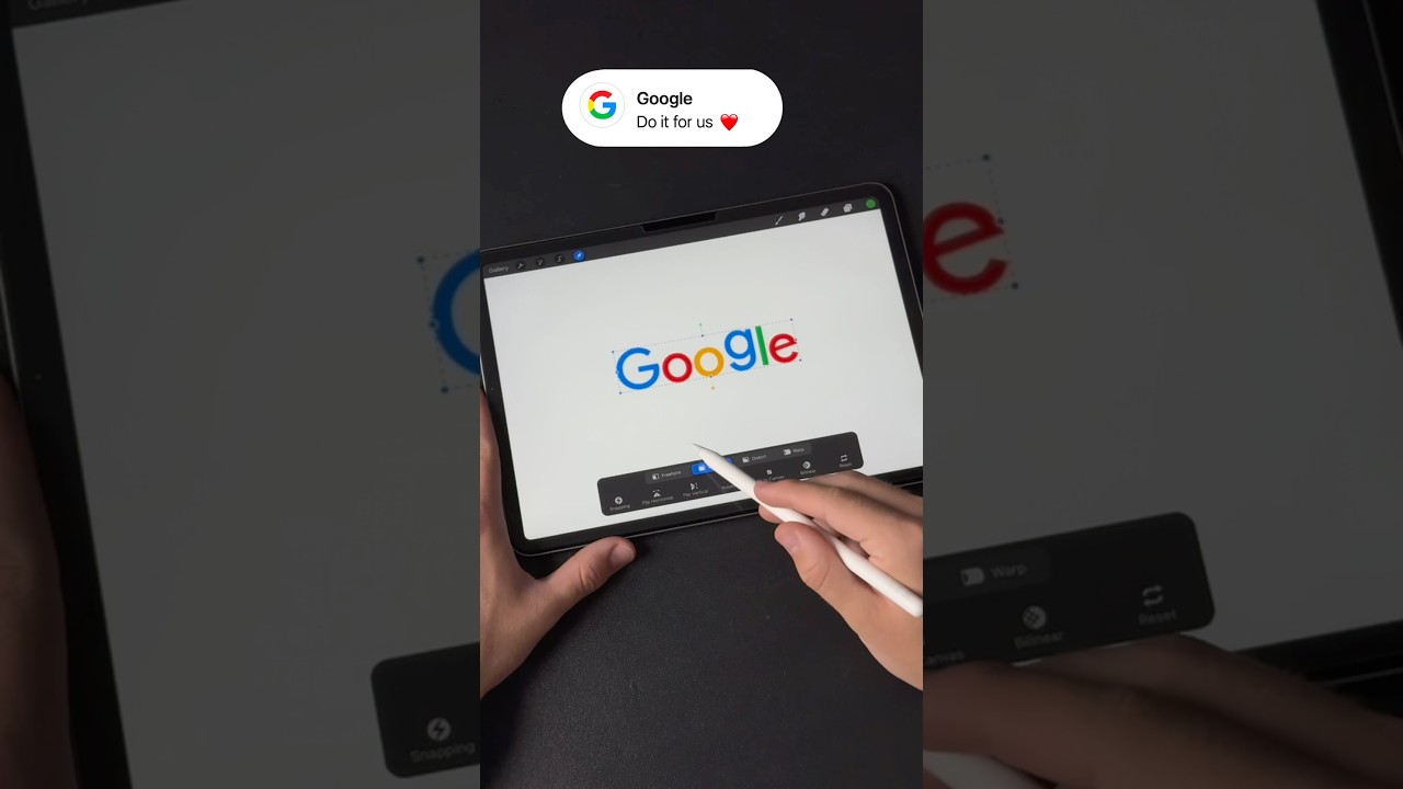 Best Google logo Animation 🤩 in procreate #animation #google #logo #dior #procreate @Google