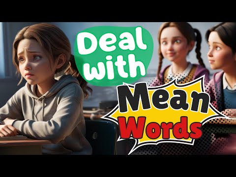 π¦Handle mean words | Kids story | Build confidence & resilience facing unkind peers | Practical tips