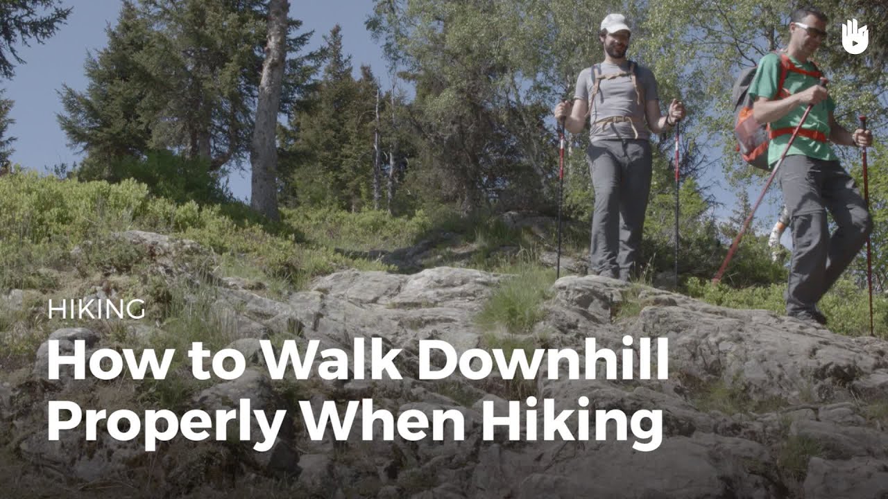 How to Walk Downhill - Learn About Hiking | Sikana