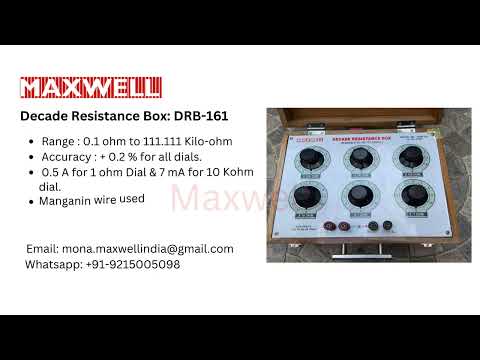 Resistance Decade Box at Best Price in India