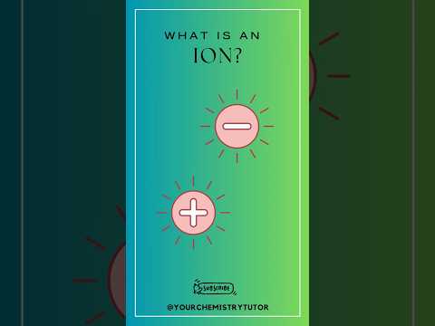 What is an ion?? #chemistry