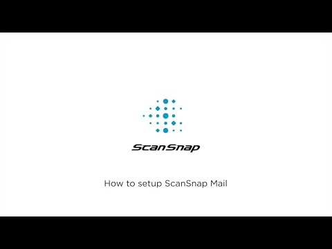 How to setup ScanSnap Mail on ScanSnap Home