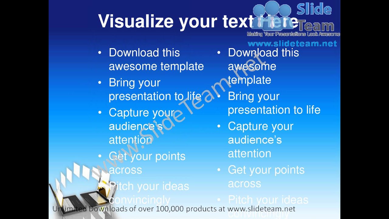 Data Transfer Technology PowerPoint Templates ppt Themes 0812 Slides Backgrounds