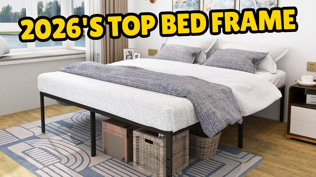 5 Best Heavy Duty Platform Bed Frames Review 2026!