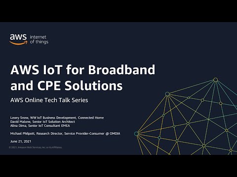 Broadband Freedom: Unlocking Insights & Improving CPE Device Management with AWS
