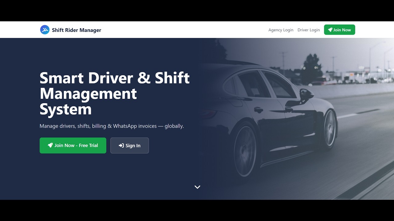 driver management software Shift Rider Manager Demo video.