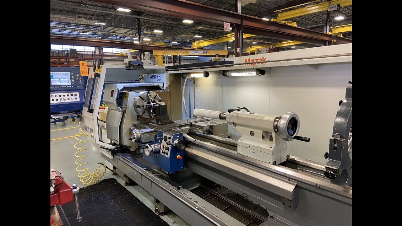 Weiler E50 x 2000 CNC Lathe