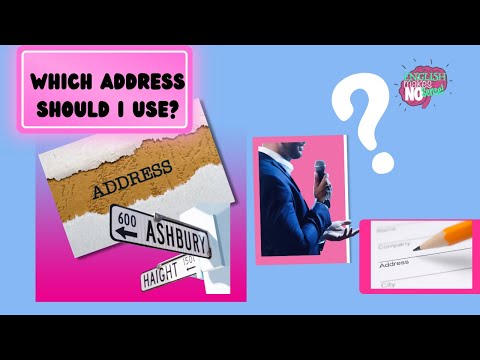 How to Pronounce ADDRESS?