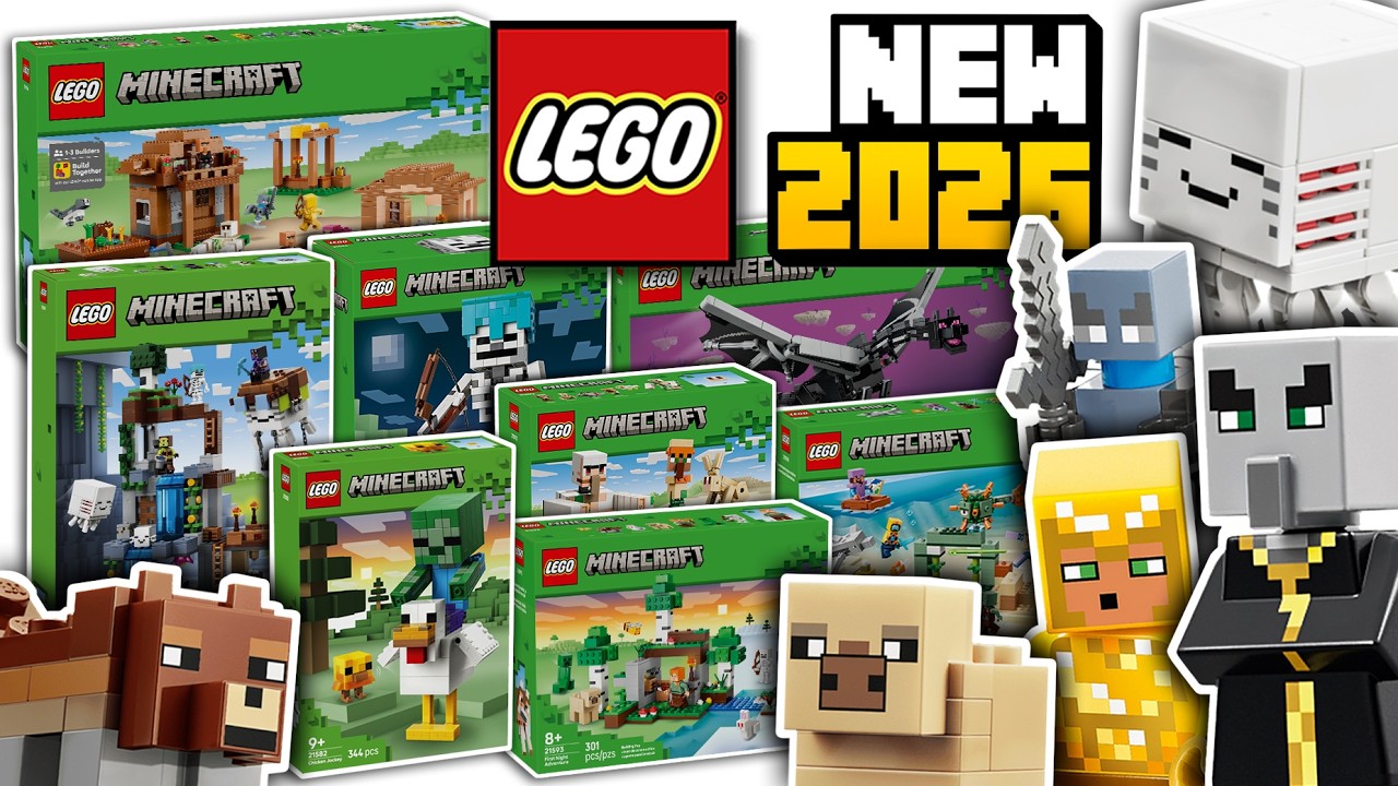 LEGO Minecraft Summer 2026 Sets OFFICIALLY Revealed