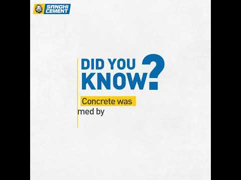Did you know | Sanghi Cement