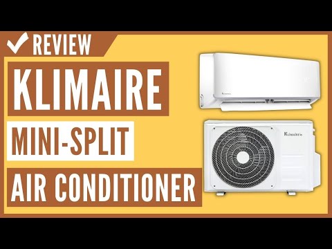 Klimaire 12,000 BTU KSIV 19 SEER Ductless Mini-Split Inverter Air Conditioner Review