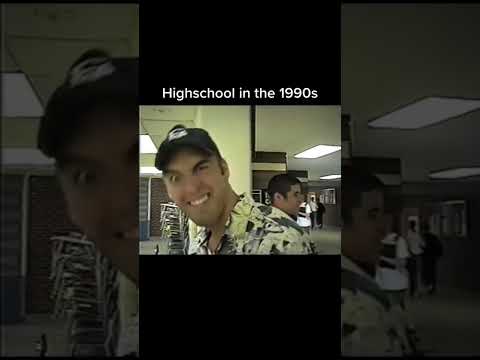 THIS IS WHAT HIGH SCHOOL LOOKED LIKE IN THE 1990s