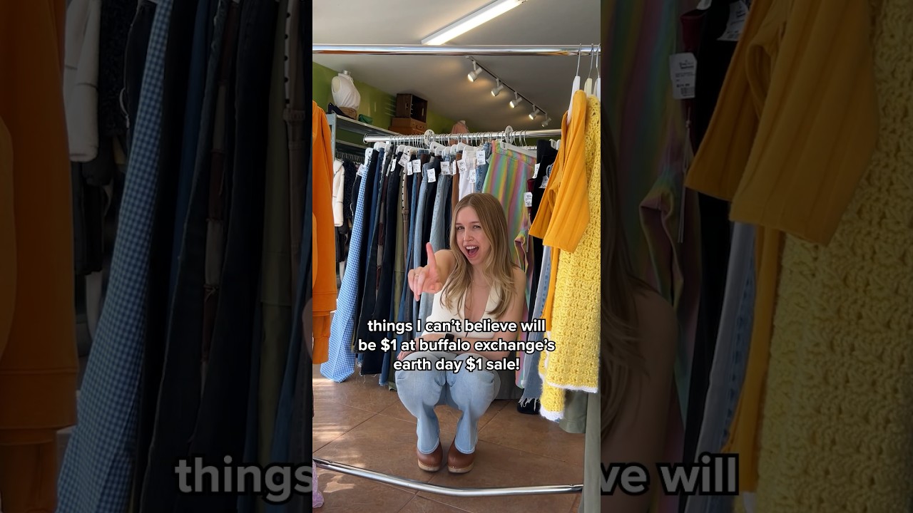 #BelieveItOrNot — all this and more at the #BuffaloExchange #EarthDay #Dollar #Sale #tomorrow #420!