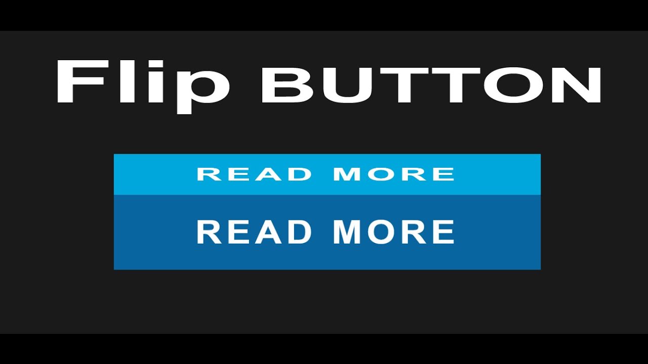 3D Flip Button Hover Effect in CSS | Flip Button hover effect using CSS