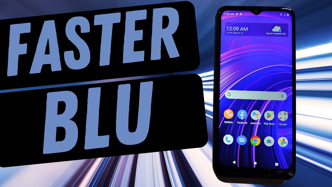 One Easy Trick to Make Your Blu Phone Run Faster - Blu View Speed 5G 